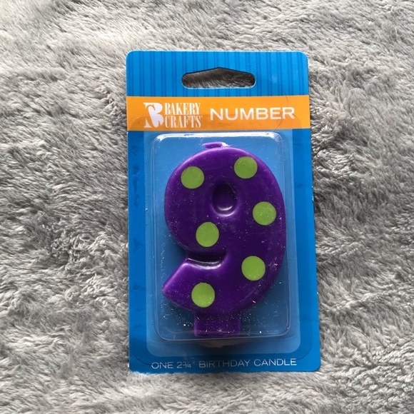 Bakery Craft | Party Supplies | Nib Bakery Crafts Birthday Candle ...